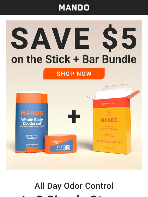 Mando: Meet the Stick + Bar Bundle 👋 | Milled