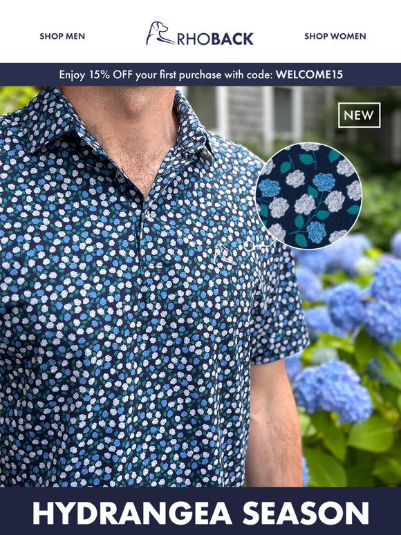 Rhoback: New: The Hydrangea Polo | Milled
