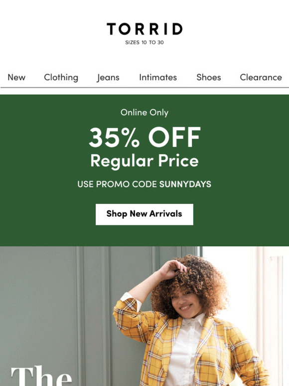 Torrid: Your NEW favorite 'fit awaits 💛 | Milled