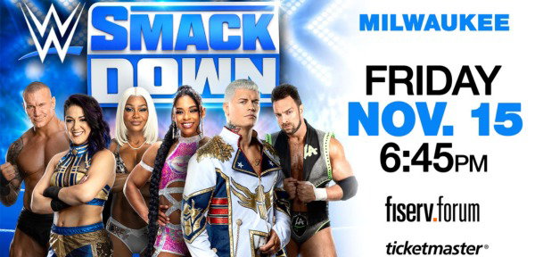 Bucks Pro Shop: Just Announced + Presale Info: WWE SmackDown | Milled