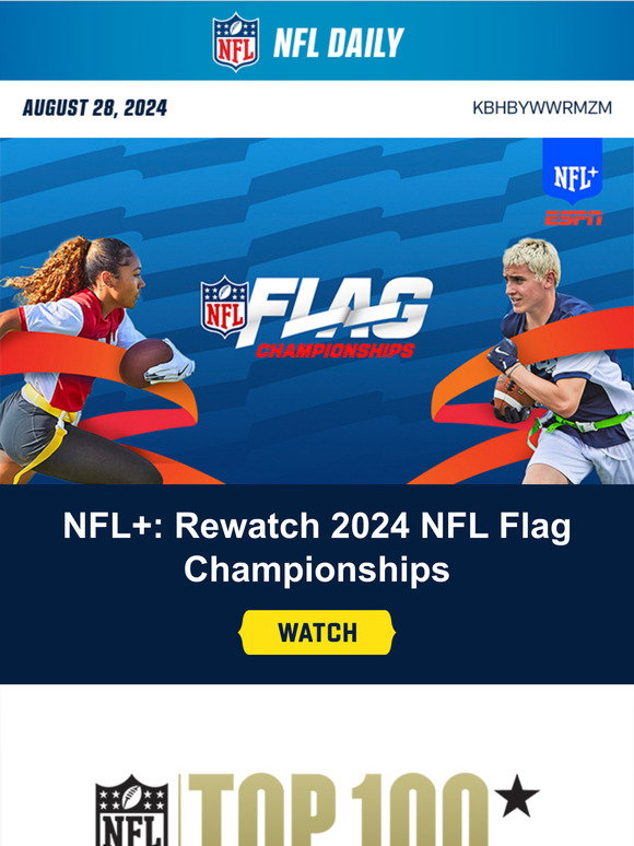 NFL Gamepass: Rewatch NFL FLAG Championship Games! | Milled