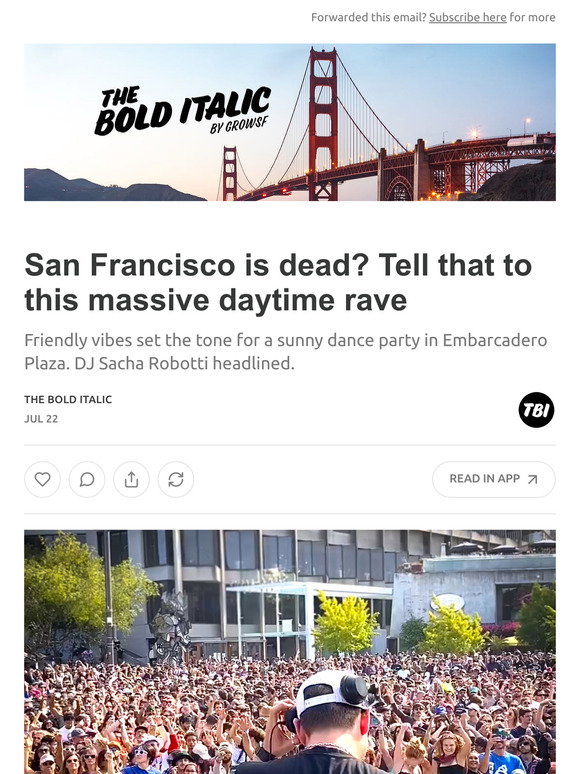 The Bold Italic: San Francisco is dead? Tell that to this massive ...