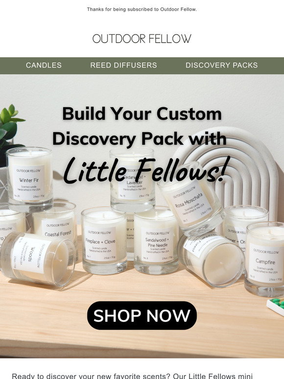 Outdoor Fellow: Build Your Custom Discovery Pack with Little Fellows ...