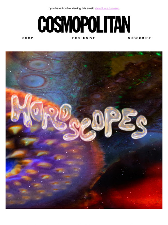 Cosmopolitan: Hello, Your Weekly Horoscope Is Here | Milled