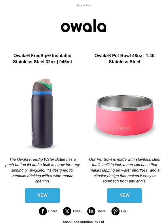SuppKings: Introducing OWALA's Latest Colors! 🌈 | Milled