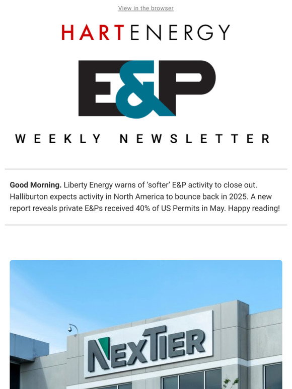Hart Energy: E&P: E-wireline: NexTier Taps Oilfield Grid, Automation ...