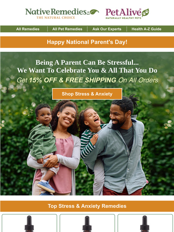 Native Remedies: Celebrate National Parents Day with Love