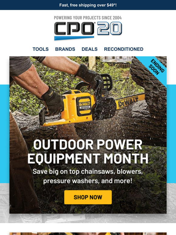 Tyler Tool: Outdoor Power Equipment Deals - Save Big on Top Chainsaws ...