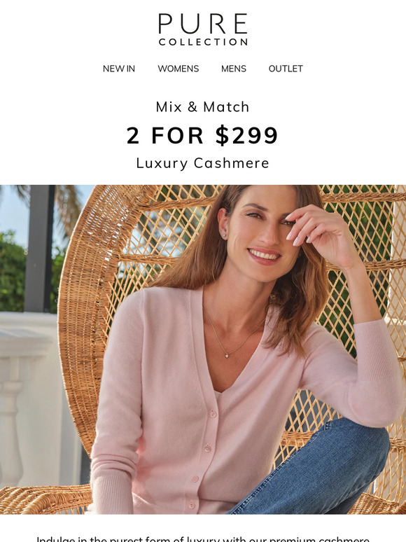 Pure Collection Email Newsletters: Shop Sales, Discounts, and Coupon Codes