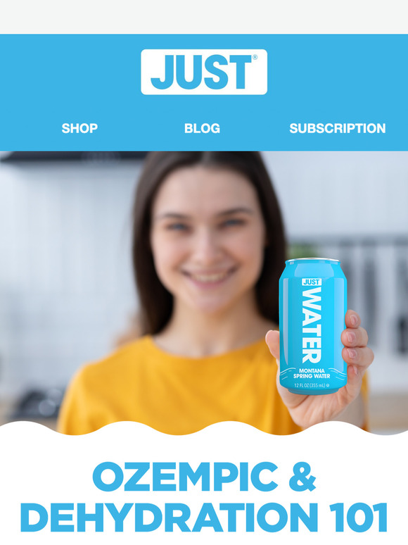 JUST Water: Semaglutide (Ozempic) & Hydration 101💧 | Milled