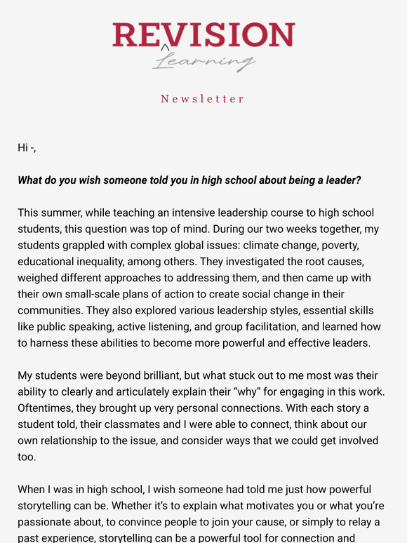 Revision Learning: Revision Newsletter: 2023-2024 Recap + New Features ...