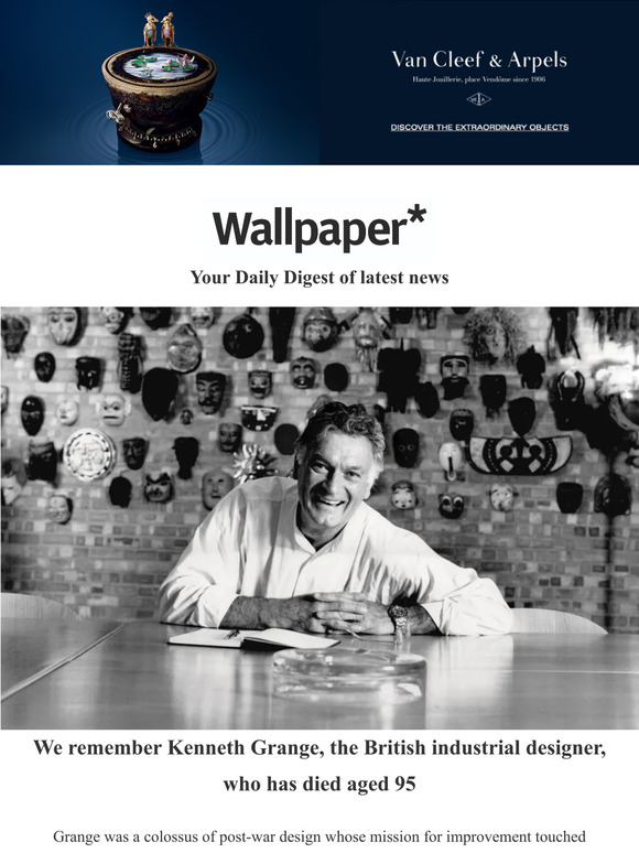 WallpaperSTORE*: Remembering Kenneth Grange, a colossus of design | Milled