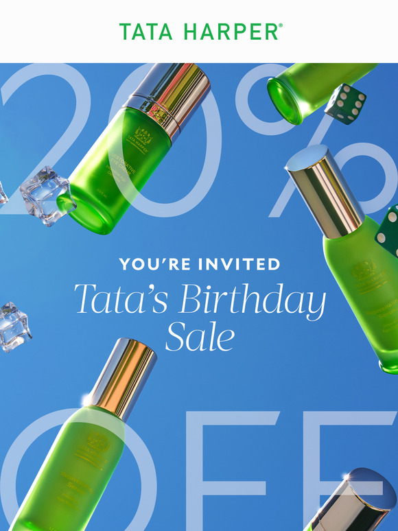 Tata Harper: Let’s Get the Party Started | 20% OFF 🎂 | Milled