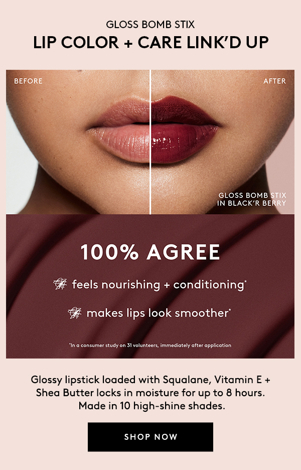 Fenty Beauty: 🔓 Unlocked: Gloss Bomb Stix in ‘Black’r Berry’ | Milled