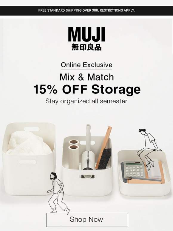 MUJI: Top Storage Picks for School Season! | Milled