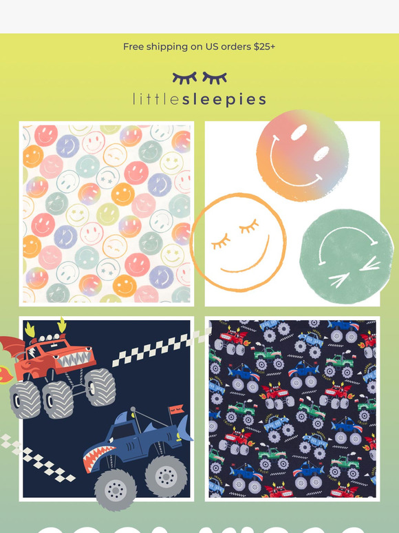 Little Sleepies: Two Cool-Kid Prints JUST Dropped 🙃🛻 | Milled