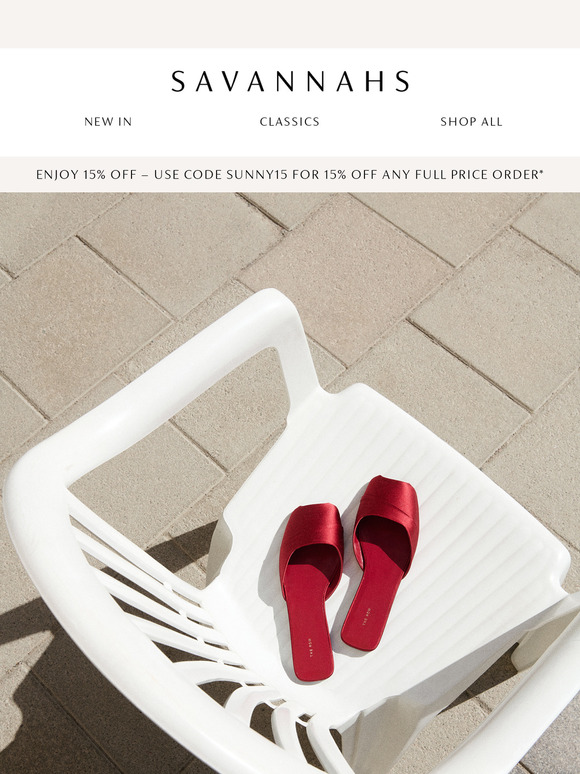 Savannahs: Elevate your look with chic slides | Milled