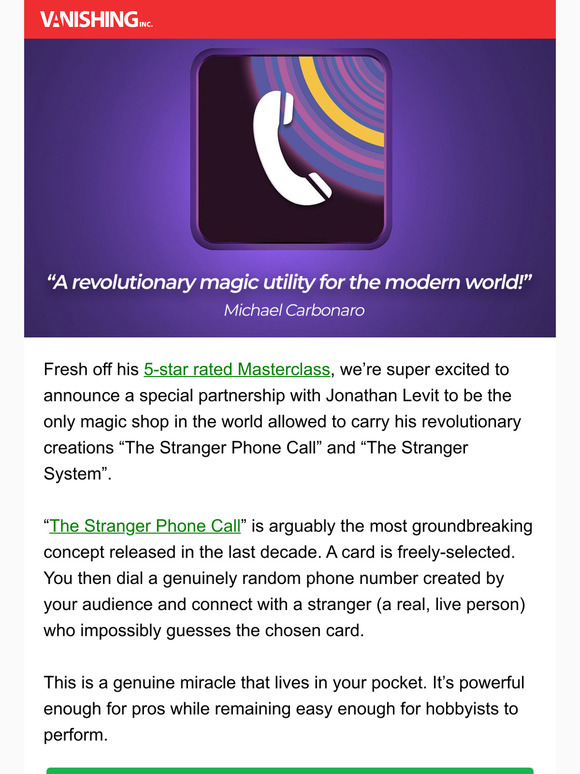 Vanishing Inc.: A game-changing app available exclusively at Vanishing ...
