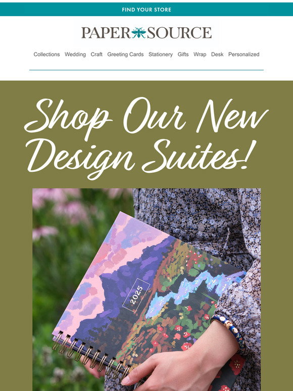 Paper Source: 4 Design Suites to Fall in Love With 🏞️ | Milled