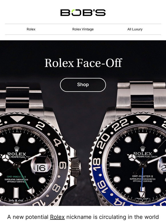 Bob's Watches: Spotlight on the Rolex Bruce Wayne and Rolex Batman GMT ...