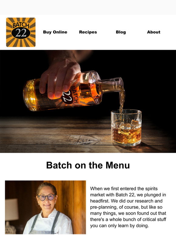 Downtime Cocktails: Batch on the Menu | Milled