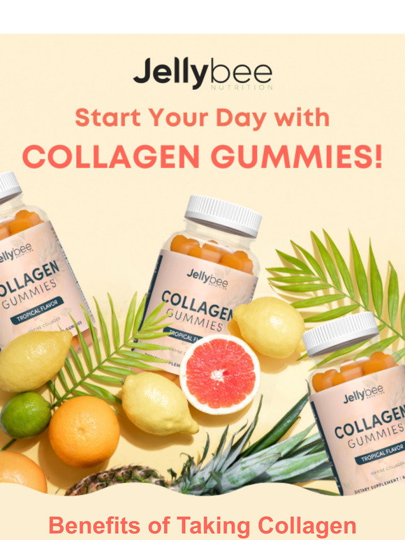 JellyBee: 🤩 Start Your Day with Jellybee Collagen Gummies! | Milled