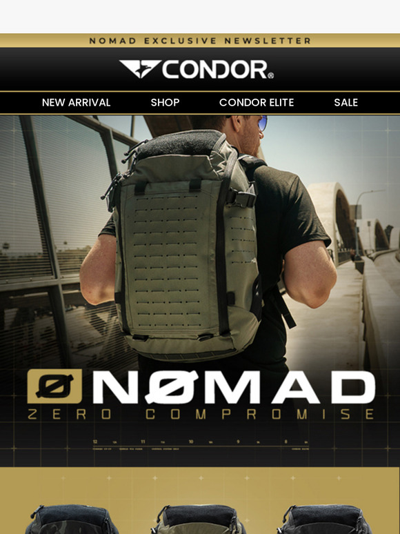 Condor Outdoor Products: Meet the NOMAD! Our New EDC Solution. | Milled