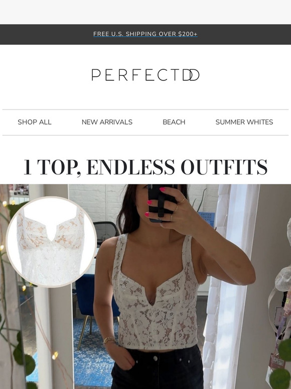 PerfectDD: Our NEW Corset Tank is HERE! 🤍 | Milled