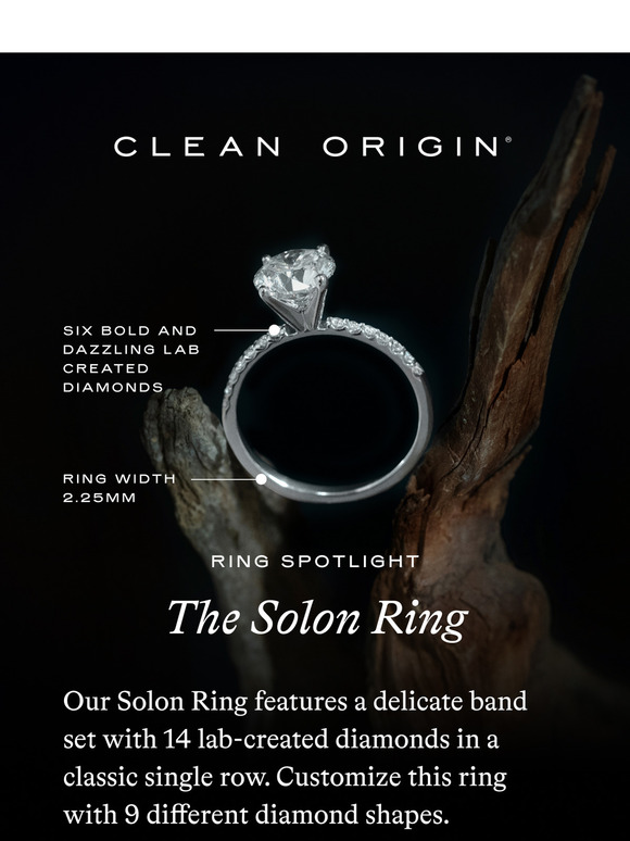 Clean Origin: The Solon Ring 💍 | Milled