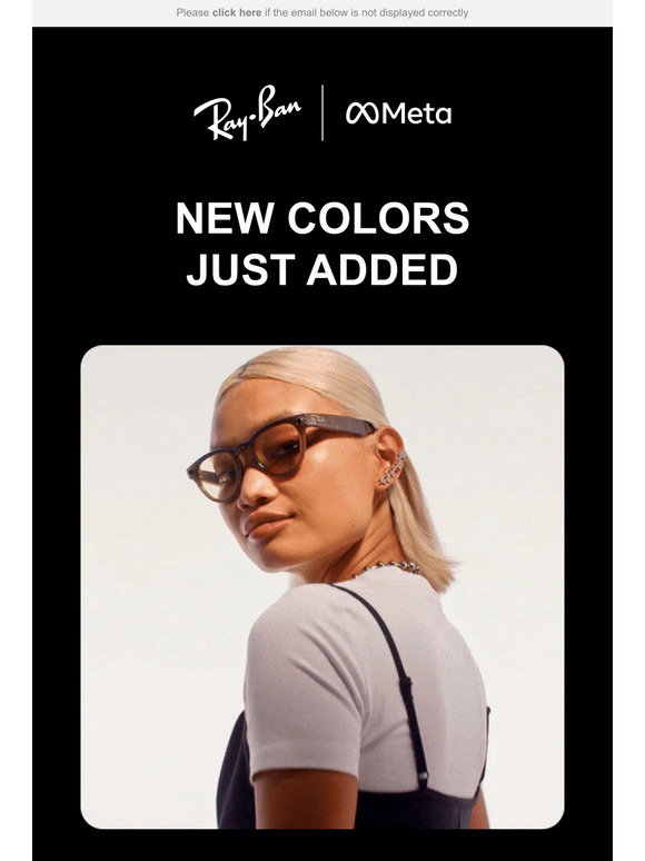 Ray-Ban: Ray-Ban Meta // Fresh new colors for summer | Milled