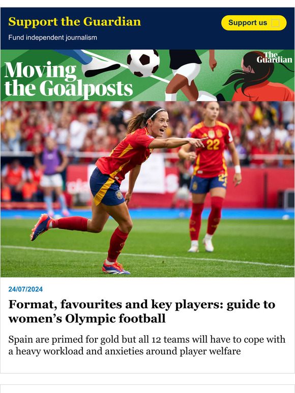 The Guardian: Who is going for gold at the Olympics? | Milled