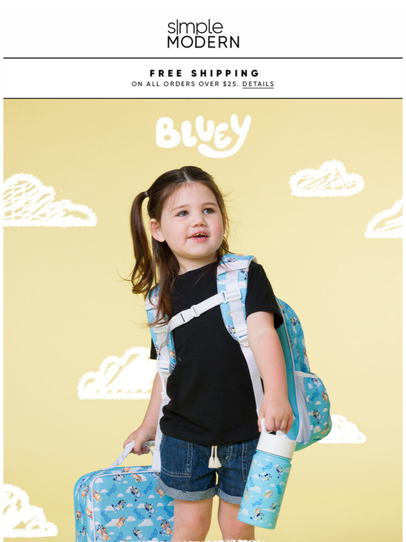 Simple Modern: Back-to-School is Better with Bluey! 🐾 | Milled