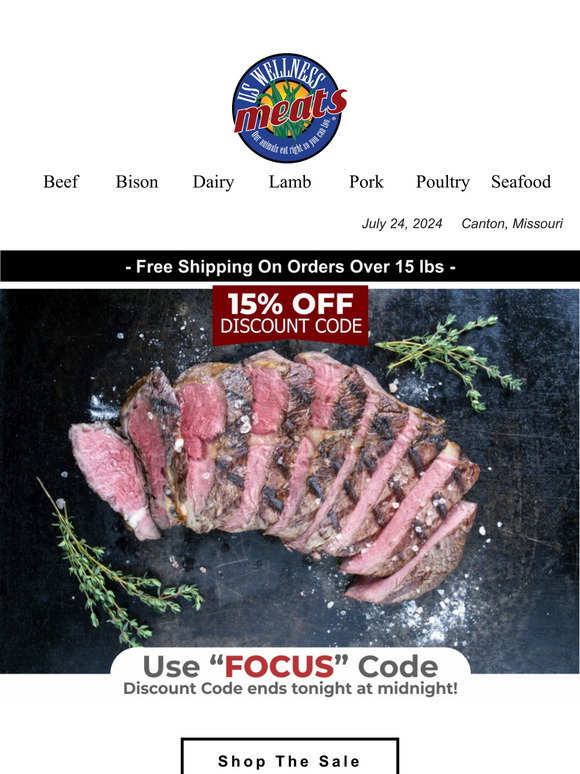 Grassland Beef: FOCUS Finale - Last Chance Code - Guide to Meal Prep ...