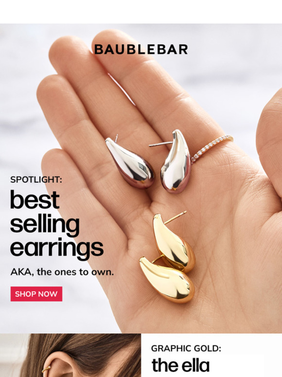 BaubleBar Email Newsletters: Shop Sales, Discounts, and Coupon Codes