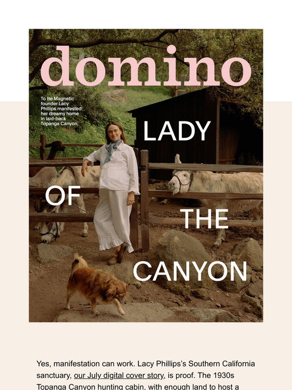 Domino: Lacy Phillips manifested her dream home | Milled