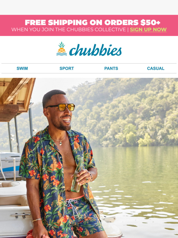 Chubbies: Floral has never gone this hard... | Milled