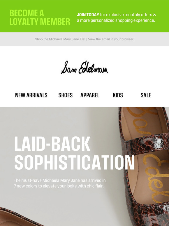 Sam Edelman: The Michaela in chic new colors | Milled