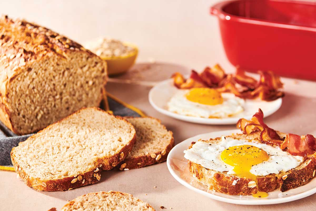 King Arthur Baking Company: No-Knead Oat Bread 🤤 | Milled
