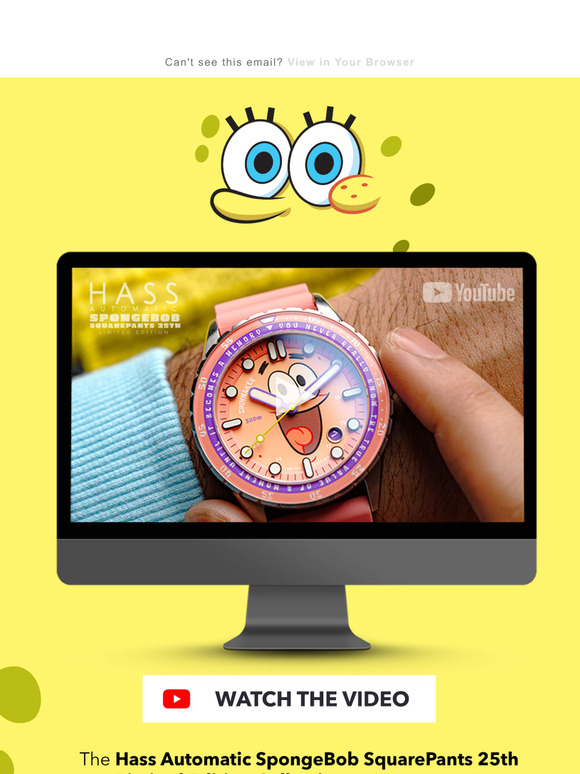 Spinnaker Watches: 🍍 Closer Look: SpongeBob SquarePants x Spinnaker ...