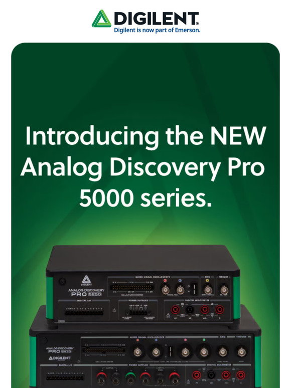 Digilent: ⏳ Coming Soon: The New ADP5000 Series! | Milled