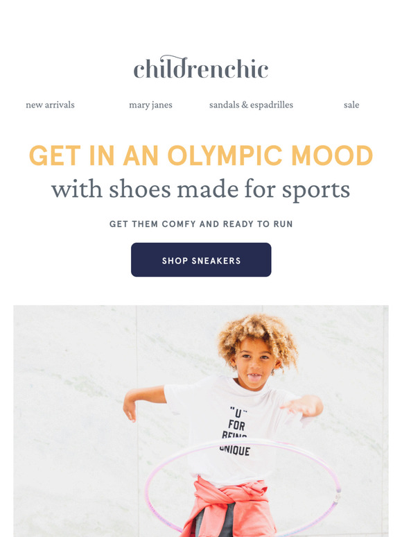 Children Chic: 🏅 Get in an Olympic Mood - Shoes Made for Sports | Milled