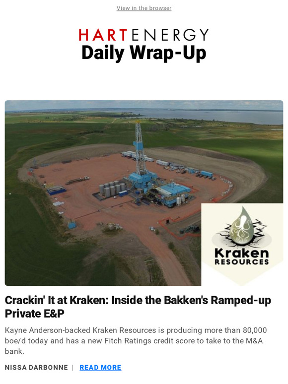 Hart Energy: Daily Wrap-Up: Inside Kraken Resources, the Bakken's ...