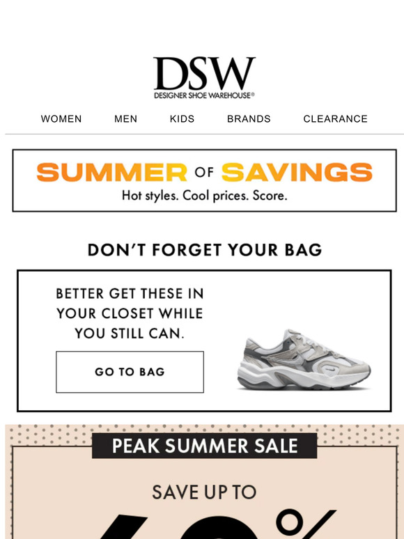 DSW: HUGE! SANDAL! SALE! | Milled
