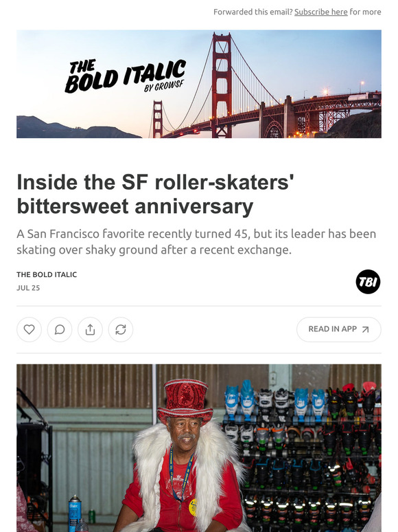 The Bold Italic: Inside the SF roller-skaters' bittersweet anniversary ...