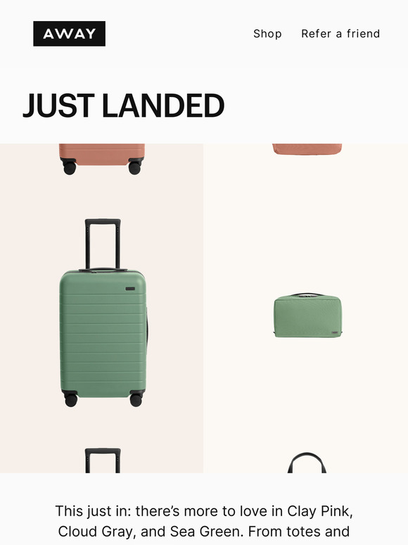 Away Email Newsletters: Shop Sales, Discounts, and Coupon Codes