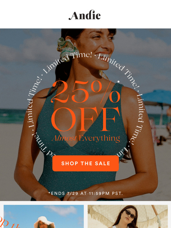 Andie: Oops - we dropped a sale | Milled