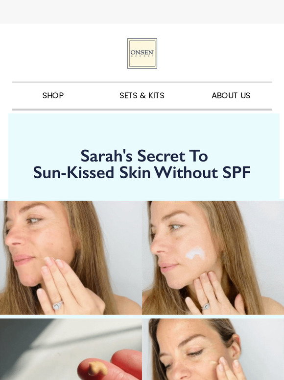Onsen Secret: Sun-Kissed Skin, Not Sun-Damaged | Milled