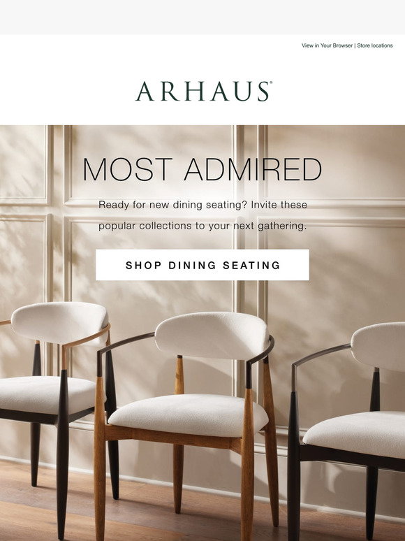Arhaus: Must-Have Dining Chairs & Stools | Milled
