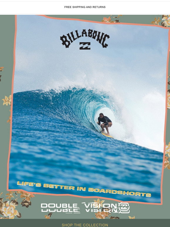 Billabong: Double Vision Collection Just Landed 👀 | Milled