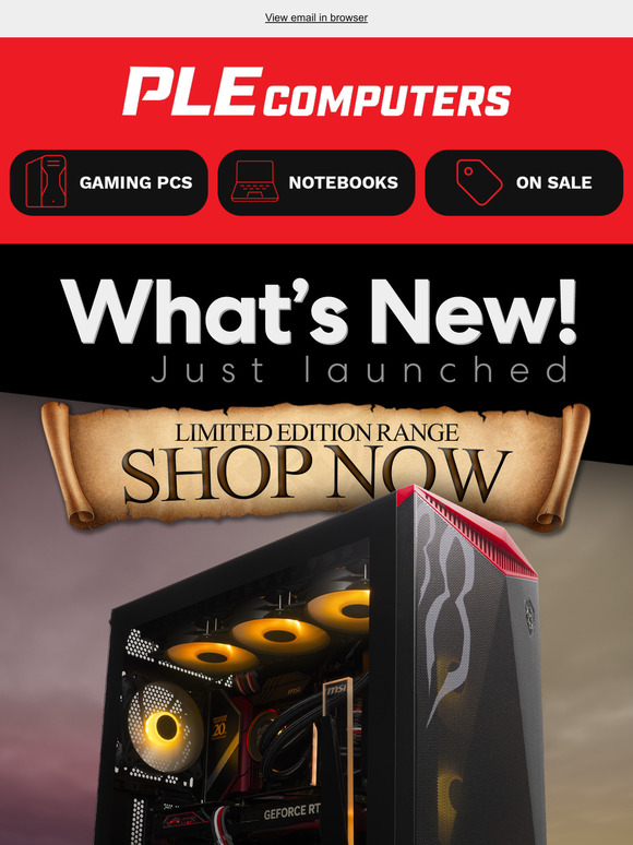 PLE Computers: MSI x Monster Hunter Limited Edition Range now available ...